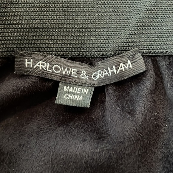 Harlow and Graham | Skirts | Harlow And Graham Vegan Leather Skirt Size ...